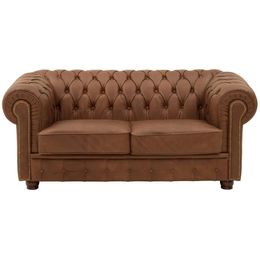 Max Winzer Einzelsofa Norwin braun Ma&szlig;e (cm): B: 174 H: 74 Sofas > Sofas nach Material > Ledersofas &raquo; Sofa DE