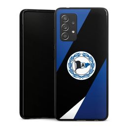 DeinDesign Galaxy A52s 5G Handy Silikon H&uuml;lle Case schwarz Handyh&uuml;lle Dsc Arminia Bielefeld Official Licensed Product