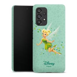 DeinDesign Galaxy A53 5G Handy Premium Case Smartphone Handyh&uuml;lle Schutzh&uuml;lle gl&auml;nzend Official Licensed Product Disney Tinkerbells Premium Case