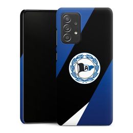 DeinDesign Galaxy A52s 5G Handy Premium Case Smartphone Handyh&uuml;lle Schutzh&uuml;lle matt Dsc Arminia Bielefeld Official Licensed Product Premium Case