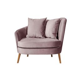 Max Winzer Sessel Miranda rosa/pink Ma&szlig;e (cm): B: 106 H: 88 Sessel & Hocker > Sessel nach Material > Stoff Sessel &raquo; Sofa DE