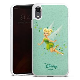 DeinDesign iPhone Xr Handy Silikon H&uuml;lle Case wei&szlig; Handyh&uuml;lle Tinkerbells Disney Official Licensed Product Silikon Case
