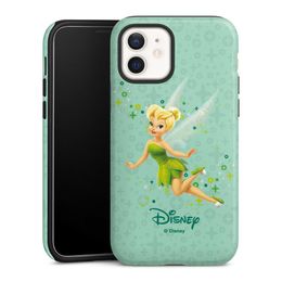 DeinDesign iPhone 12 mini Handy Panzer Handyh&uuml;lle robuste Outdoor H&uuml;lle Schutzh&uuml;lle gl&auml;nzend Official Licensed Product Disney Tinkerbells Tough Case