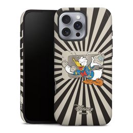 DeinDesign iPhone 16 Pro Max Handy Panzer Handyh&uuml;lle robuste Outdoor H&uuml;lle Schutzh&uuml;lle gl&auml;nzend Official Licensed Product Donald Duck Disney Tough Case