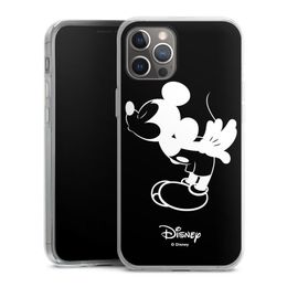 DeinDesign iPhone 12 Pro Max Handy Silikon H&uuml;lle Case transparent Handyh&uuml;lle Official Licensed Product Disney Mickey Mouse Silikon Case