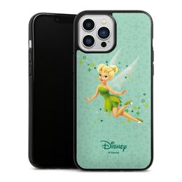 DeinDesign iPhone 13 Pro Max Handy Silikon H&uuml;lle Case schwarz Handyh&uuml;lle Tinkerbells Disney Official Licensed Product