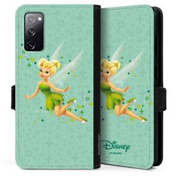 DeinDesign Galaxy S20 Handy Klapph&uuml;lle Handyh&uuml;lle aus Kunst Leder schwarz Flip Case Tinkerbells Disney Official Licensed Product Sideflip mit Lasche