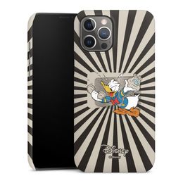DeinDesign iPhone 12 Pro Max Handy Premium Case Smartphone Handyh&uuml;lle Schutzh&uuml;lle matt Donald Duck Official Licensed Product Disney Premium Case