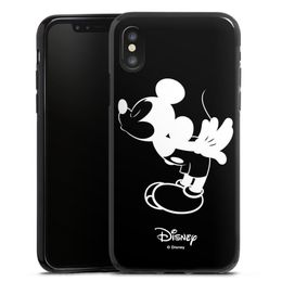 DeinDesign iPhone X Handy Silikon H&uuml;lle Case schwarz Handyh&uuml;lle Official Licensed Product Disney Mickey Mouse