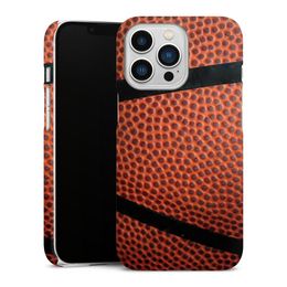 DeinDesign iPhone 13 Pro Handy Premium Case Smartphone Handyh&uuml;lle Schutzh&uuml;lle matt Ball Sports Basketball Premium Case