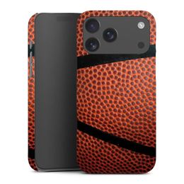 DeinDesign iPhone 17 Pro Max Handy Premium Case Smartphone Handyh&uuml;lle Schutzh&uuml;lle gl&auml;nzend Ball Sports Basketball Premium Case
