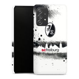DeinDesign Galaxy A52s 5G Handy Premium Case Smartphone Handyh&uuml;lle Schutzh&uuml;lle matt Skyline Logo Sc Freiburg Premium Case