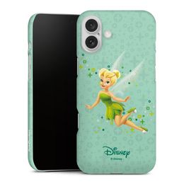 DeinDesign iPhone 16 Plus Handy Premium Case Smartphone Handyh&uuml;lle Schutzh&uuml;lle matt Tinkerbells Disney Official Licensed Product Premium Case