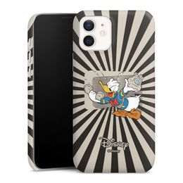 DeinDesign iPhone 12 Handy Premium Case Smartphone Handyh&uuml;lle Schutzh&uuml;lle matt Donald Duck Official Licensed Product Disney Premium Case