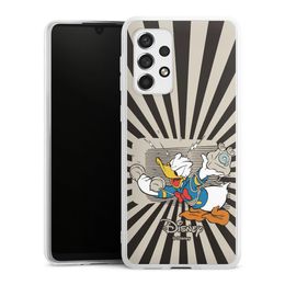 DeinDesign Galaxy A33 5G Handy Silikon H&uuml;lle Case transparent Handyh&uuml;lle Disney Official Licensed Product Donald Duck Silikon Case