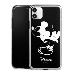 DeinDesign iPhone 11 Handy Slim Case Silikon Handyh&uuml;lle transparent H&uuml;lle extra d&uuml;nn Official Licensed Product Disney Mickey Mouse Silikon Slim Case
