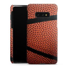 DeinDesign Galaxy S10e Handy Premium Case Smartphone Handyh&uuml;lle Schutzh&uuml;lle matt Ball Sports Basketball Premium Case