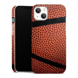 DeinDesign iPhone 13 Handy Premium Case Smartphone Handyh&uuml;lle Schutzh&uuml;lle matt Ball Sports Basketball Premium Case