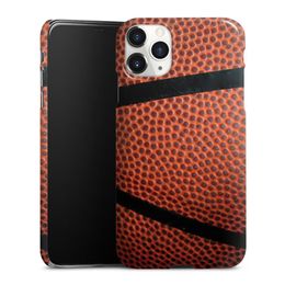 DeinDesign iPhone 11 Pro Max Handy Premium Case Smartphone Handyh&uuml;lle Schutzh&uuml;lle gl&auml;nzend Sports Ball Basketball Premium Case