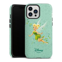 DeinDesign iPhone 13 Pro Max Handy Panzer Handyh&uuml;lle robuste Outdoor H&uuml;lle Schutzh&uuml;lle gl&auml;nzend Tinkerbells Disney Official Licensed Product Tough Case