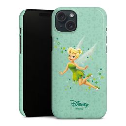 DeinDesign iPhone 15 Plus Handy Premium Case Smartphone Handyh&uuml;lle Schutzh&uuml;lle gl&auml;nzend Tinkerbells Disney Official Licensed Product Premium Case
