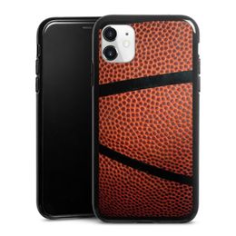 DeinDesign iPhone 11 Handy Silikon H&uuml;lle Case schwarz Handyh&uuml;lle Ball Sports Basketball
