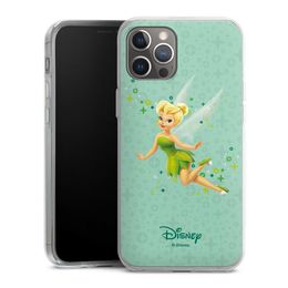 DeinDesign iPhone 12 Pro Max Handy Silikon H&uuml;lle Case transparent Handyh&uuml;lle Tinkerbells Disney Official Licensed Product Silikon Case