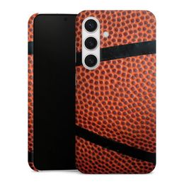 DeinDesign Galaxy S24 Handy Premium Case Smartphone Handyh&uuml;lle Schutzh&uuml;lle matt Ball Sports Basketball Premium Case