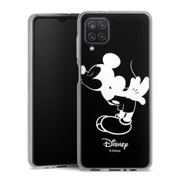 DeinDesign Galaxy A12 Handy Silikon H&uuml;lle Case transparent Handyh&uuml;lle Official Licensed Product Disney Mickey Mouse Silikon Case