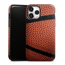DeinDesign iPhone 11 Pro Handy Panzer Handyh&uuml;lle robuste Outdoor H&uuml;lle Schutzh&uuml;lle gl&auml;nzend Sports Ball Basketball Tough Case