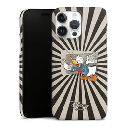 DeinDesign iPhone 14 Pro Max Handy Premium Case Smartphone Handyh&uuml;lle Schutzh&uuml;lle matt Official Licensed Product Donald Duck Disney Premium Case