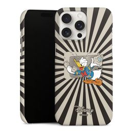 DeinDesign iPhone 15 Pro Max Handy Premium Case Smartphone Handyh&uuml;lle Schutzh&uuml;lle matt Official Licensed Product Donald Duck Disney Premium Case