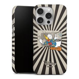 DeinDesign iPhone 16 Pro Handy Premium Case Smartphone Handyh&uuml;lle Schutzh&uuml;lle matt Official Licensed Product Donald Duck Disney Premium Case