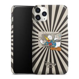DeinDesign iPhone 11 Pro Max Handy Premium Case Smartphone Handyh&uuml;lle Schutzh&uuml;lle gl&auml;nzend Disney Official Licensed Product Donald Duck Premium Case