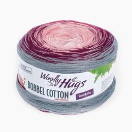 Bobbel Cotton von Woolly Hugs, Grau/Ros&eacute;, aus Baumwolle