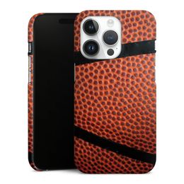 DeinDesign iPhone 14 Pro Handy Premium Case Smartphone Handyh&uuml;lle Schutzh&uuml;lle matt Ball Sports Basketball Premium Case