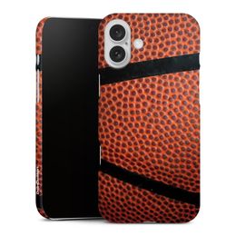 DeinDesign iPhone 16 Plus Handy Premium Case Smartphone Handyh&uuml;lle Schutzh&uuml;lle matt Ball Sports Basketball Premium Case