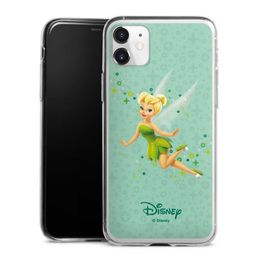 DeinDesign iPhone 11 Handy Slim Case Silikon Handyh&uuml;lle transparent H&uuml;lle extra d&uuml;nn Official Licensed Product Disney Tinkerbells Silikon Slim Case