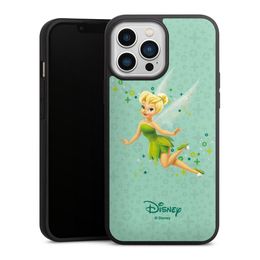 DeinDesign iPhone 13 Pro Max Handy Premium Silikon H&uuml;lle Handyh&uuml;lle schwarz Case Tinkerbells Disney Official Licensed Product Silikon Premium Case