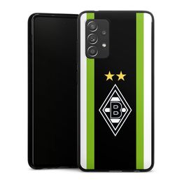 DeinDesign Galaxy A52s 5G Handy Silikon H&uuml;lle Case schwarz Handyh&uuml;lle Logo Borussia M&ouml;nchengladbach Gladbach
