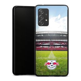 DeinDesign Galaxy A52s 5G Handy Silikon H&uuml;lle Case schwarz Handyh&uuml;lle Official Licensed Product Stadium Rb Leipzig
