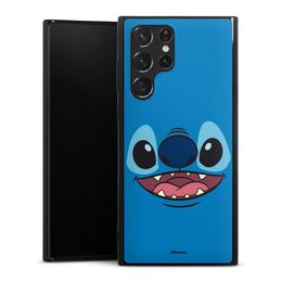 DeinDesign Galaxy S22 Ultra Handy Silikon H&uuml;lle Case schwarz Handyh&uuml;lle Official Licensed Product Disney Lilo & Stitch