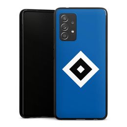 DeinDesign Galaxy A52s 5G Handy Silikon H&uuml;lle Case schwarz Handyh&uuml;lle Logo Hamburger Sv Hsv