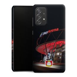 DeinDesign Galaxy A52s 5G Handy Premium Case Smartphone Handyh&uuml;lle Schutzh&uuml;lle matt Official Licensed Product Bayer 04 Leverkusen Stadium Premium Case