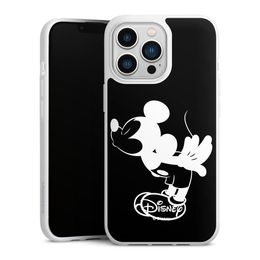 DeinDesign iPhone 13 Pro Handy Silikon H&uuml;lle Case wei&szlig; Handyh&uuml;lle Official Licensed Product Disney Mickey Mouse Silikon Case