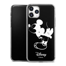 DeinDesign iPhone 11 Pro Handy Slim Case Silikon Handyh&uuml;lle transparent H&uuml;lle extra d&uuml;nn Disney Official Licensed Product Mickey Mouse Silikon Slim Case