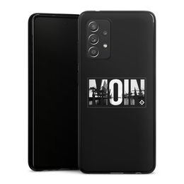 DeinDesign Galaxy A52s 5G Handy Silikon H&uuml;lle Case schwarz Handyh&uuml;lle Official Licensed Product Hsv Hamburger Sv