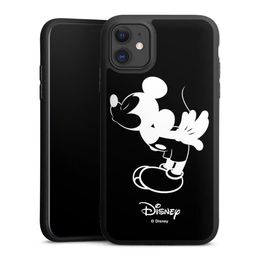 DeinDesign iPhone 11 Handy Premium Silikon H&uuml;lle Handyh&uuml;lle schwarz Case Official Licensed Product Disney Mickey Mouse Silikon Premium Case