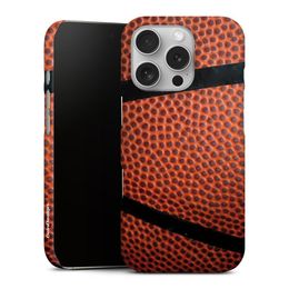 DeinDesign iPhone 16 Pro Handy Premium Case Smartphone Handyh&uuml;lle Schutzh&uuml;lle matt Ball Sports Basketball Premium Case