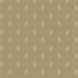 IB Laursen Papier Serviette mit Blattmuster 50er 40 x 40 cm, gr&uuml;n skandinavische Deko Online Shop